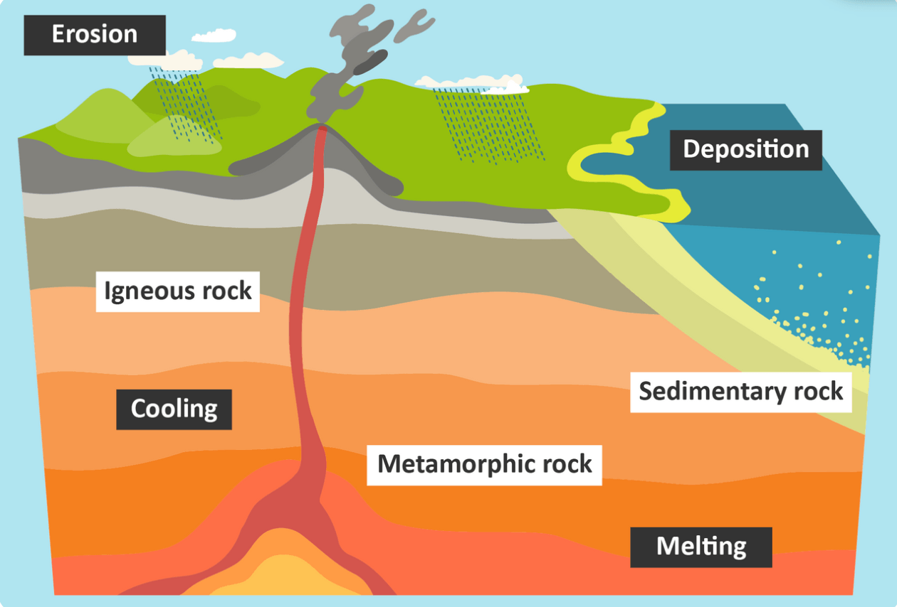 Unit 2.5 Rock and Mineral Review 9th - 12th Grade Flashcard | Quizizz