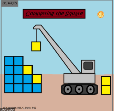 6th Flashcard 6 review completing the square 9th - 12th Grade Flashcard ...