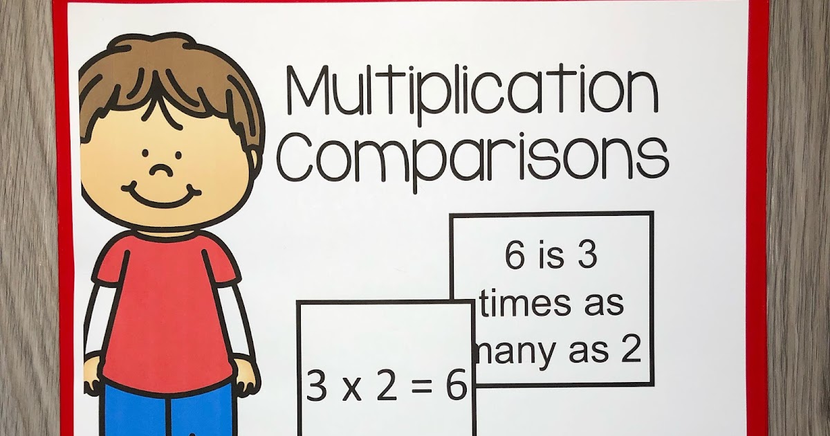 Multiplication and Comparison Problems Flashcards
