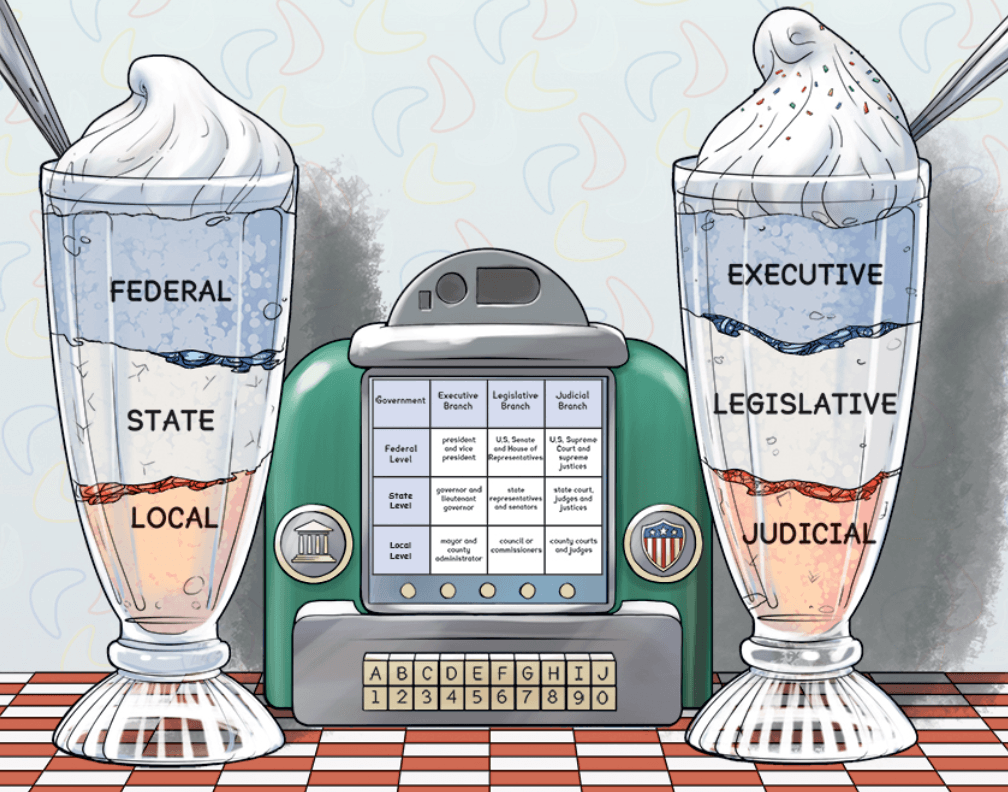 Levels and Roles of Government Flashcards