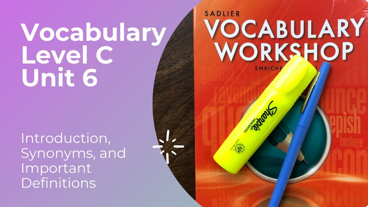 Sadlier Level C Unit 6 6th - 8th Grade Quiz | Wayground (formerly Quizizz)