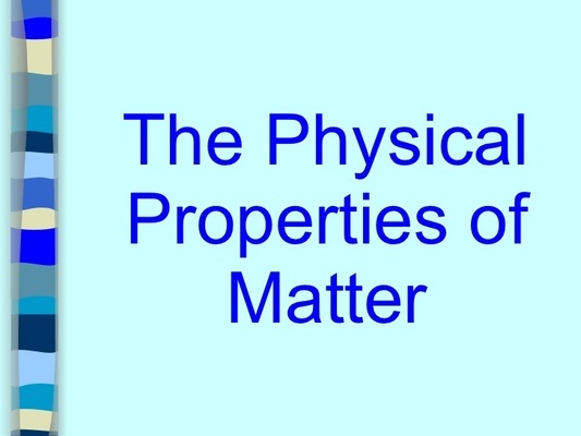 Physical Properties of Matter 5th Grade Flashcard | Wayground (formerly ...