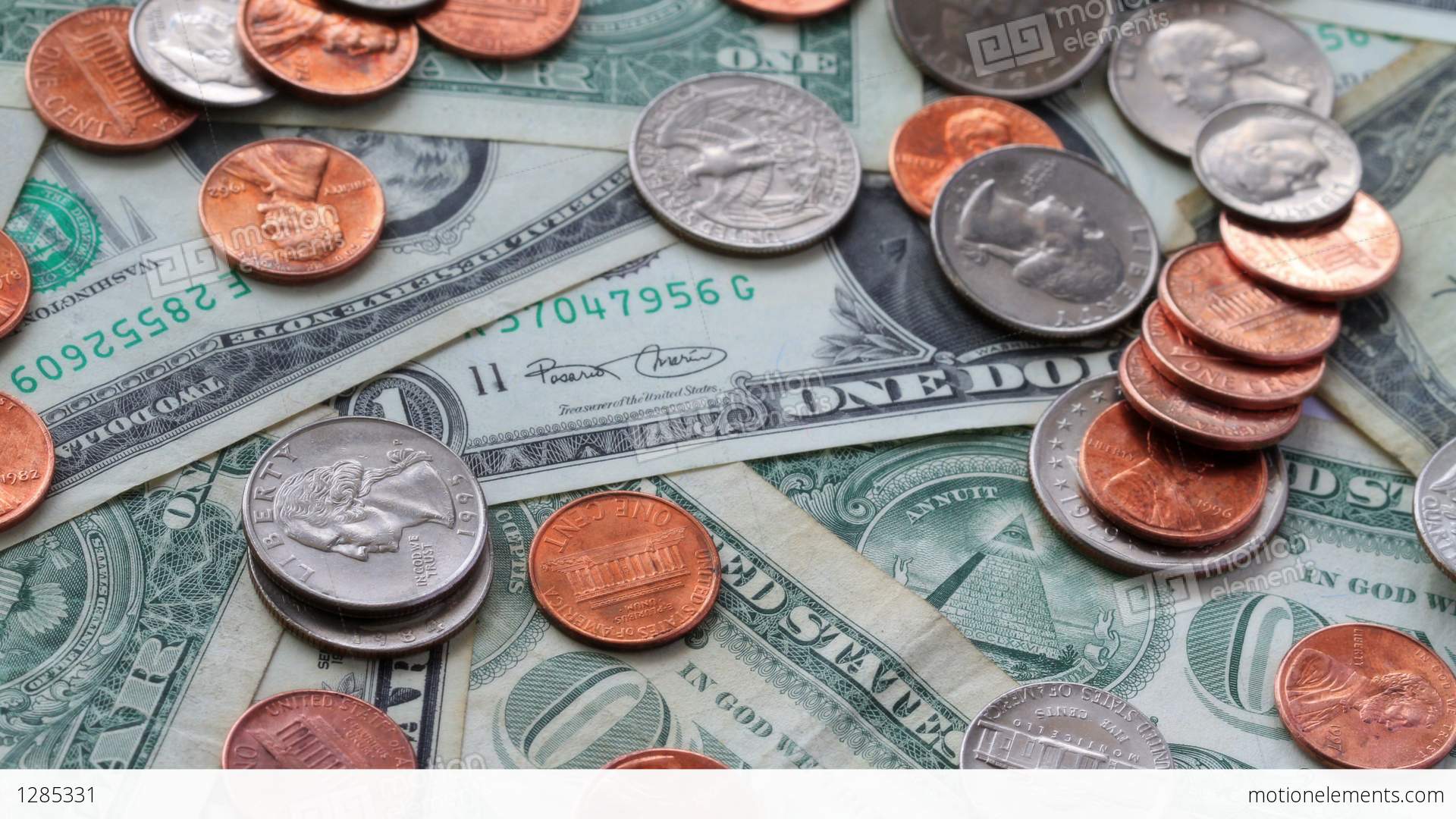 counting dollars and coins Flashcards