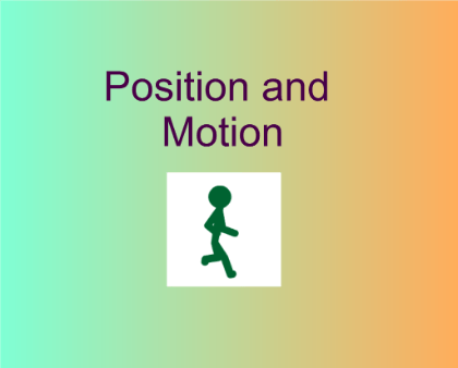 15 Questions - Position and Motion Flashcards