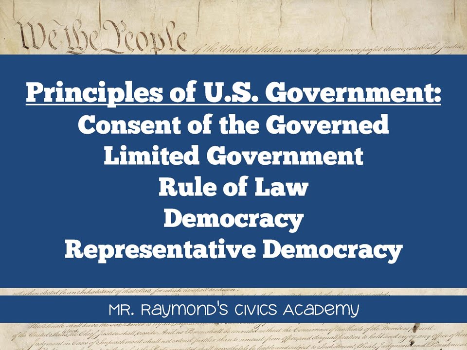 Principles of American Government Professional Development Quiz | Quizizz