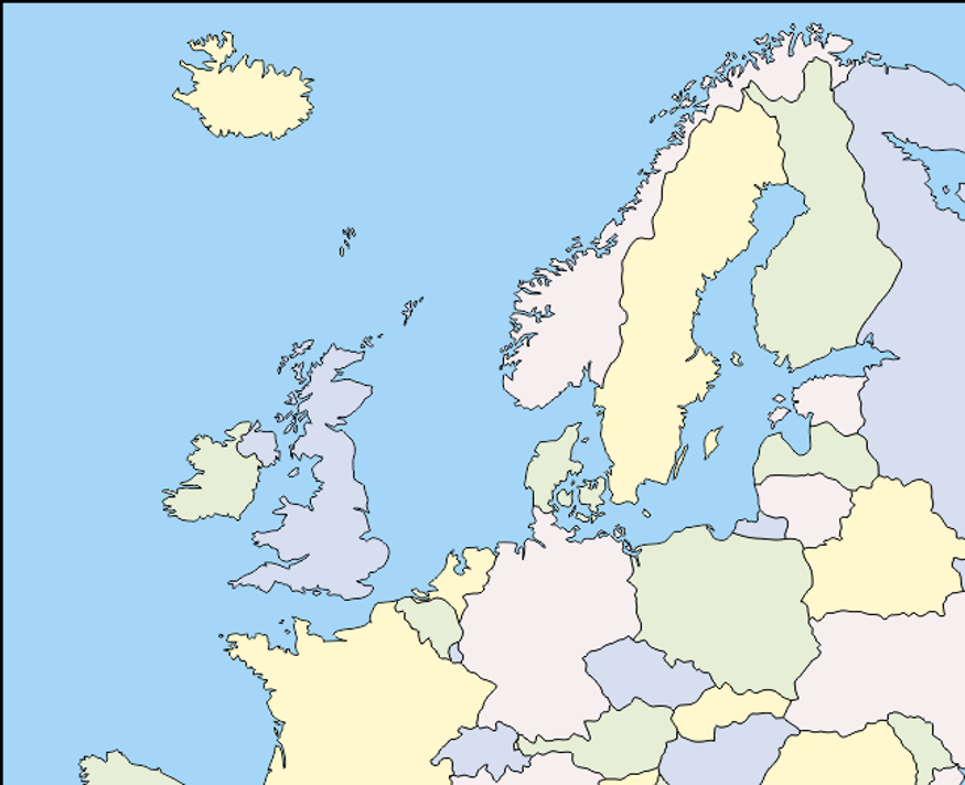 Chapter 9: Northern Europe Geography Study Guide 9th Grade Flashcard ...