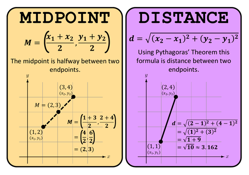 5. Distance & Line Segments Application Flashcards