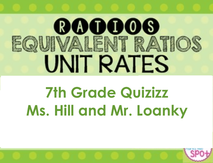 Ratio vs Rates, Ratios, Simplify 6th Grade Flashcard | Wayground