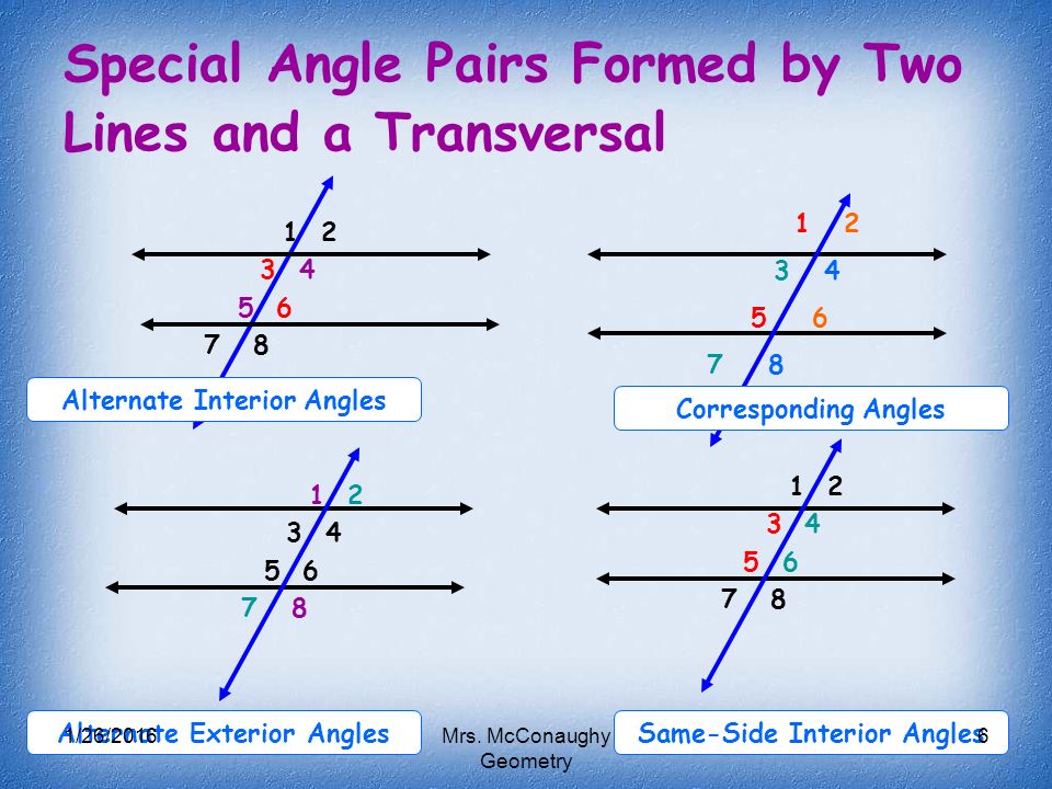 Transversals and Angle Pairs 10th Grade Flashcard | Wayground (formerly ...