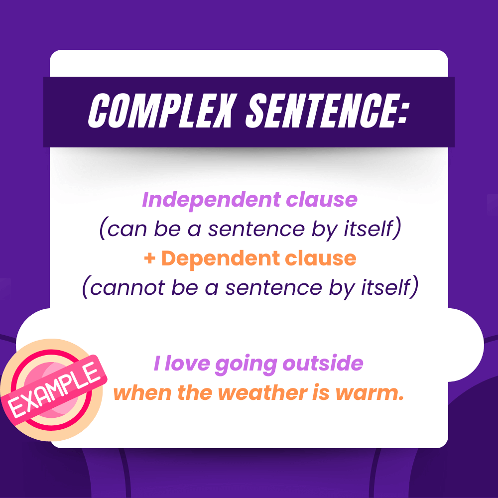 Mastering Complex Sentences Flashcard 4th Grade Flashcard | Wayground