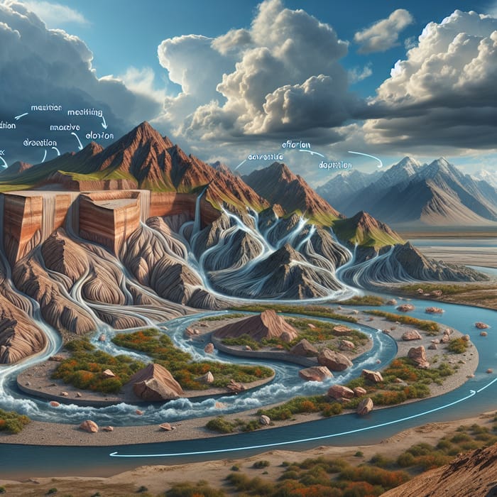 Weathering Processes and Effects 9th - 12th Grade Flashcard | Wayground ...