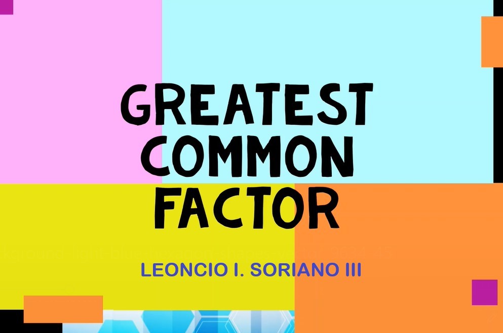 Finding the Greatest Common Factor 6th Grade Flashcard | Wayground