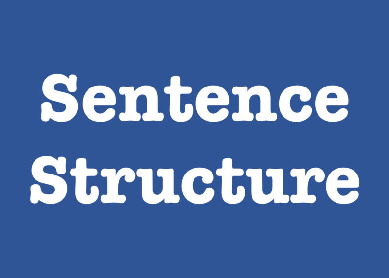 Identifying Sentence Structures 7th Grade Flashcard | Quizizz