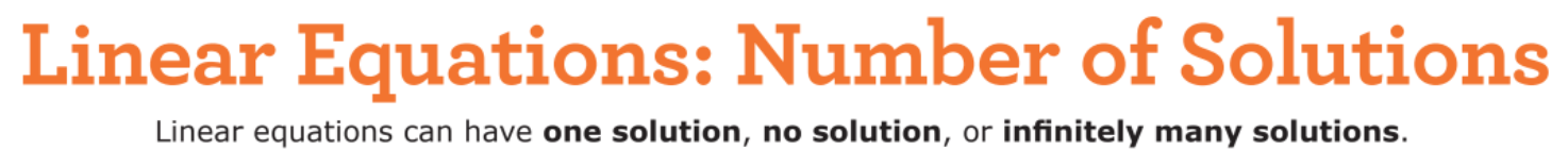 Linear Equations Solutions 8th Grade - University Quiz | Wayground