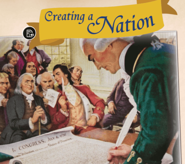 Creating a Nation Flashcards