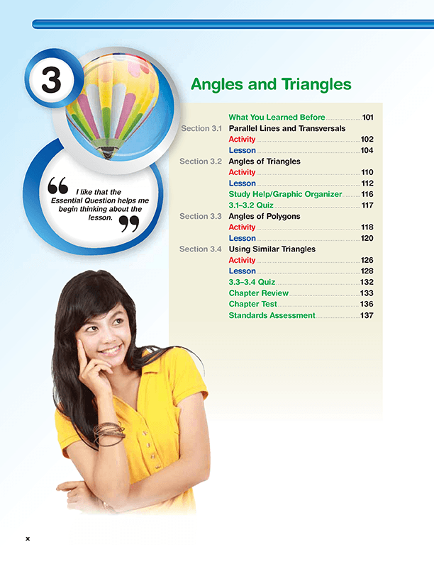 3.1 to 3.2 review Angles and triangles 8th Grade Flashcard | Quizizz