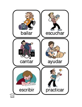 -AR Verb Infinitives Flashcards