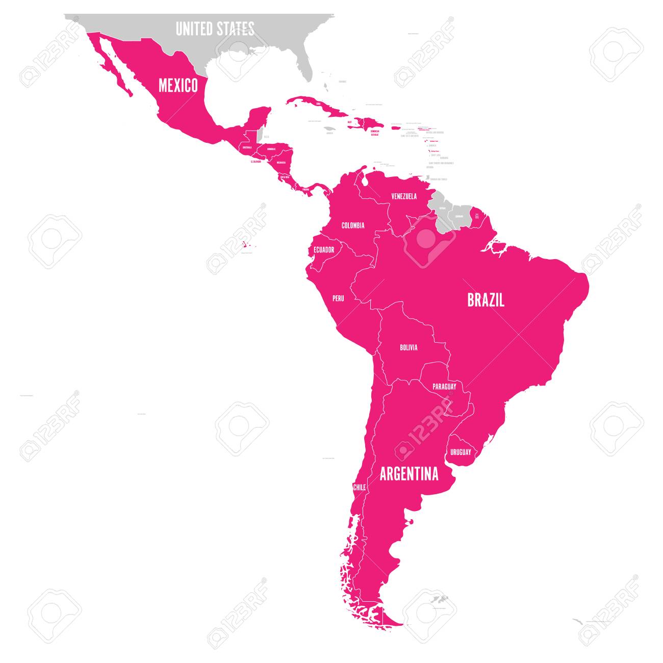 Latin America Political Features 7th Grade Flashcard | Wayground ...