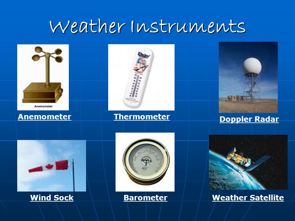 Weather Instruments and Meteorology 5th Grade Flashcard | Quizizz