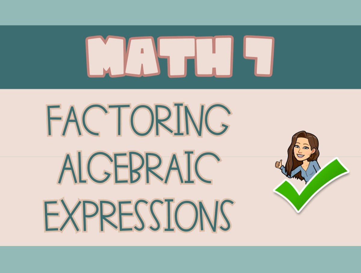 Factoring Algebraic Expressions 7th Grade Flashcard | Wayground ...