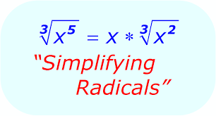 A2 - Simplifying Radicals w/ Imaginary Numbers 11th Grade Flashcard ...